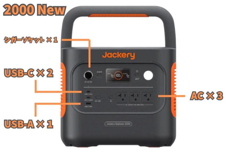 Jackery 2000 New・2000 Plus・2000 Proの違いを解説【比較レビュー】 | バッテリズム